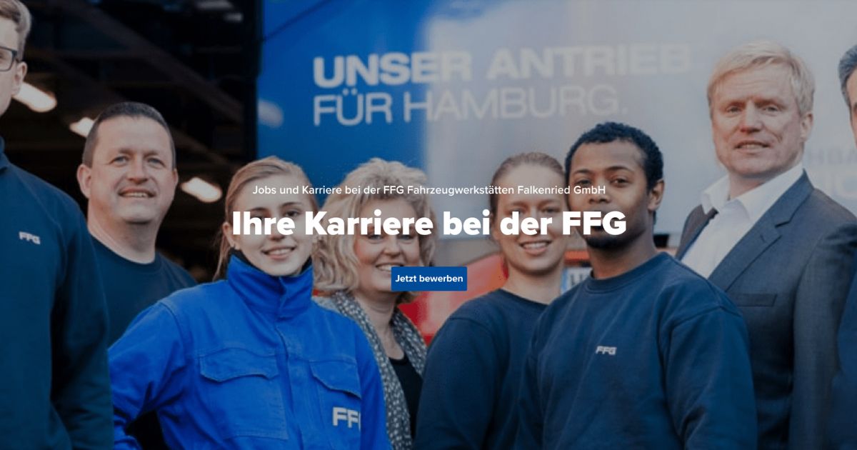 Jobs und Karriere bei der FFG › FFG Fahrzeugwerkstätten Falkenried GmbH